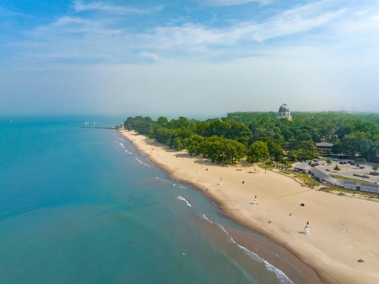 Illinois Office of Tourism Image Library - Gillson Beach_Wilmette_Beyond